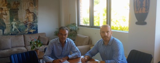Υπεγράφη σήμερα η Σύμβαση Ανάθεσης της μελέτης με τίτλο : “Εκπόνηση ...